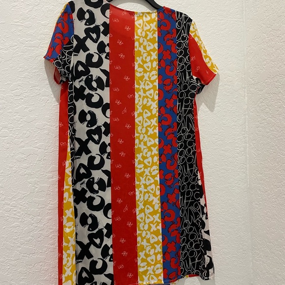 SHEIN | Dresses | Shein Mix Multicolored Pattern L | Poshmark